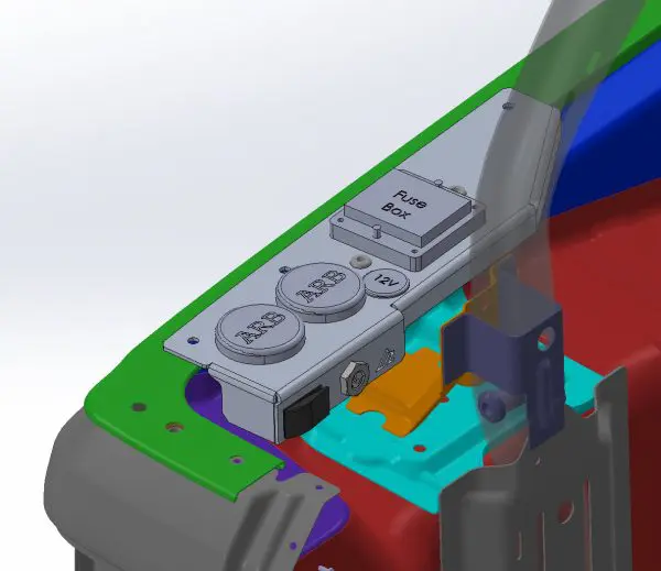 Jeep JL ARB Compressor Remote Kit - American Adventure Lab