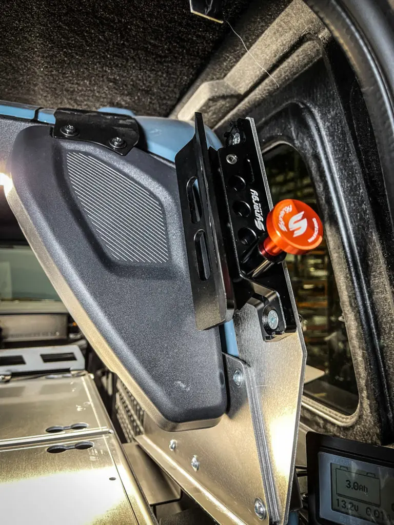 2 Door Bronco Fire Extinguisher Bracket - American Adventure Lab