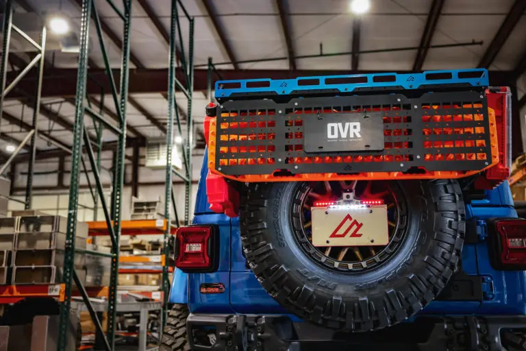 Jeep JL License Plate and Camera Relocation Kit - American Adventure Lab