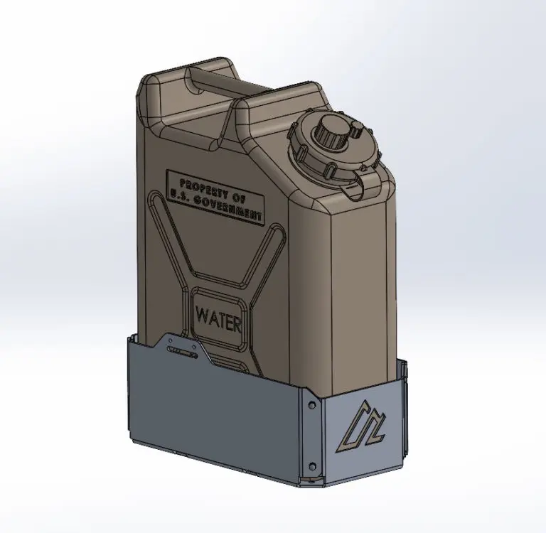Universal NATO Jerry Can Mount - American Adventure Lab