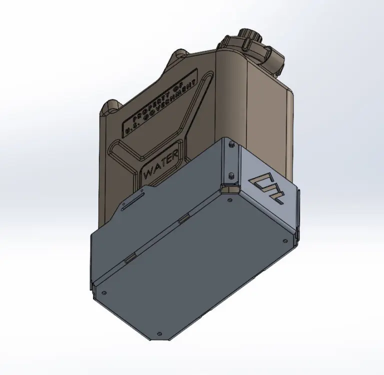 Universal NATO Jerry Can Mount - American Adventure Lab