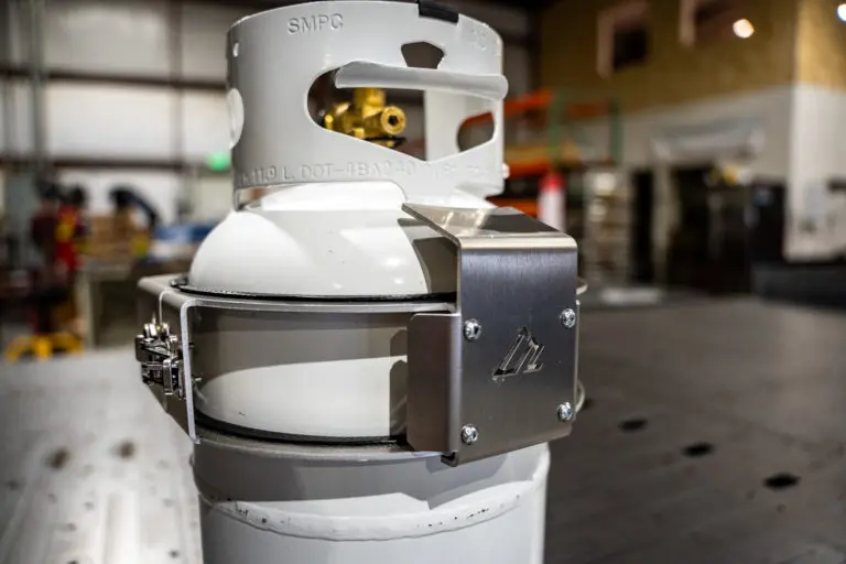 Lightweight 10LB Propane Tank Mount - American Adventure Lab