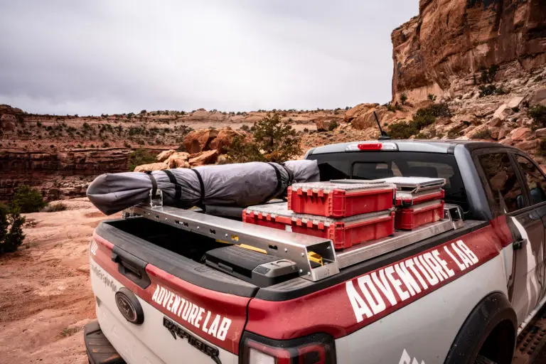 Ultimate Ford Ranger Bed Rack RAIL System - American Adventure Lab