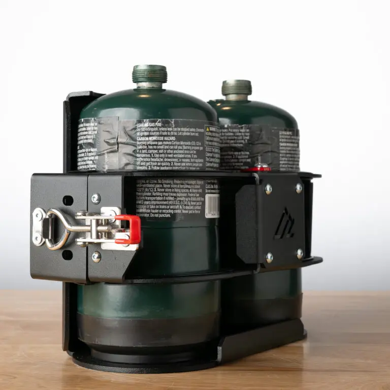 Dual 1LB Propane Tank Mount - American Adventure Lab
