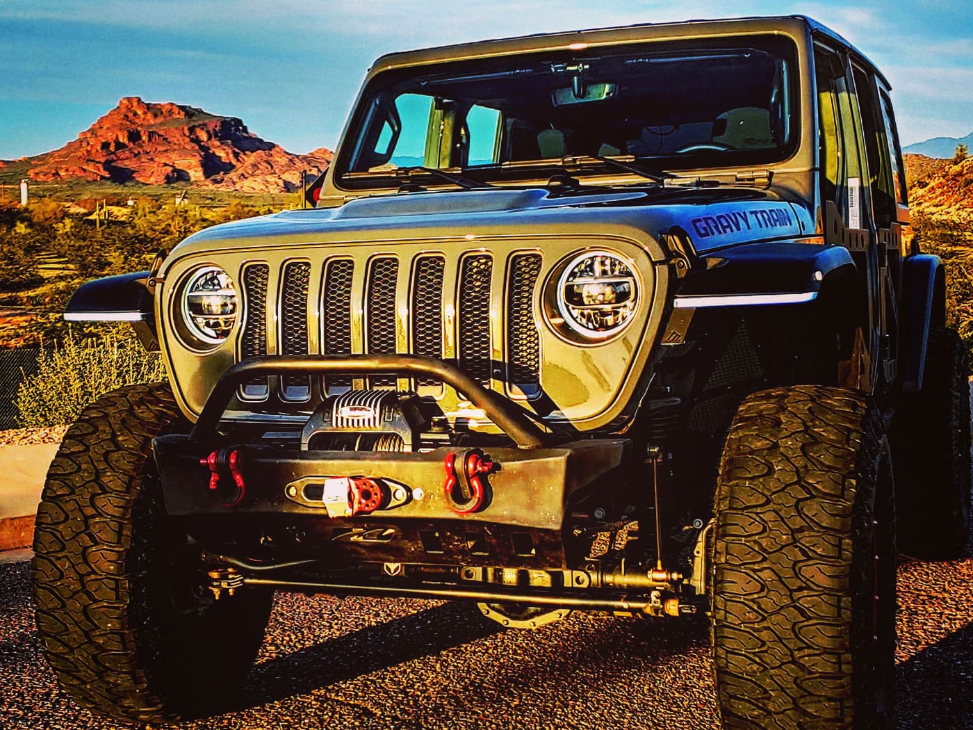 Jeep JL/JT High-Line Fender Brace with Daytime Running Lights ...
