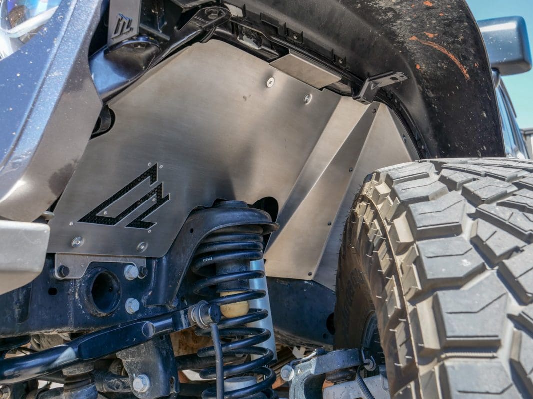 Jeep JL/JT Quick-Release Front Inner Fenders - American Adventure Lab