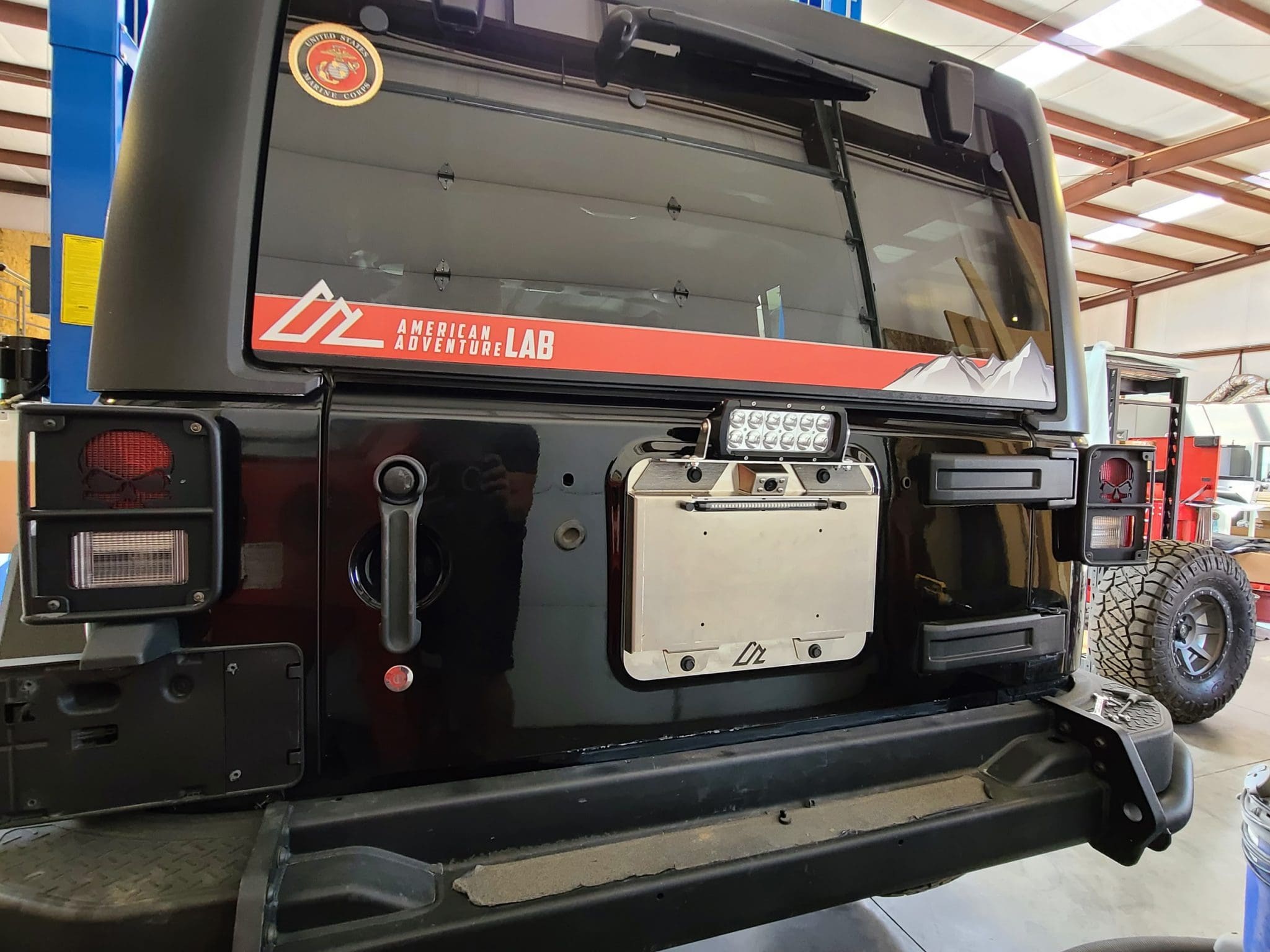 Jeep JK/JL Rear Window Decal - American Adventure Lab