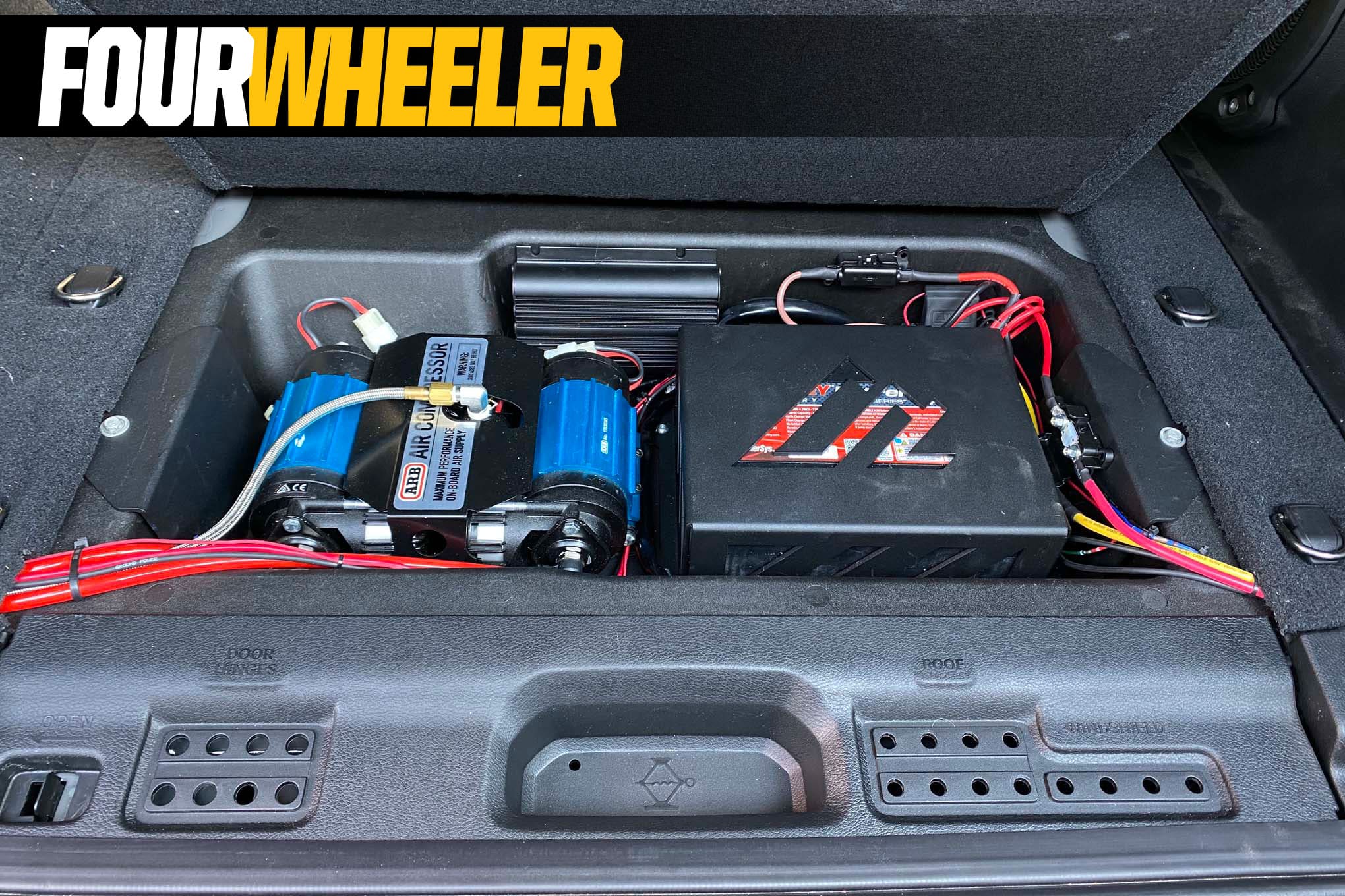 Jeep JL ARB Compressor Remote Kit - American Adventure Lab