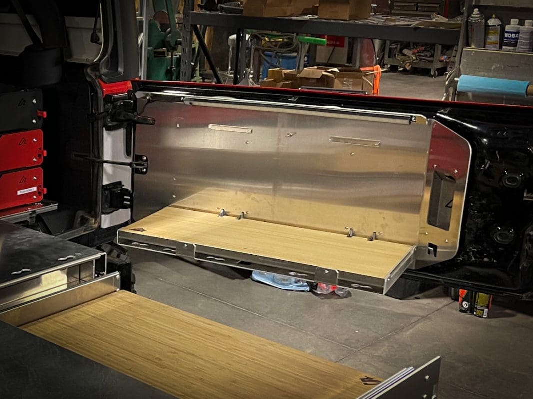 Jeep JK "VersaTable" Tailgate Table - American Adventure Lab