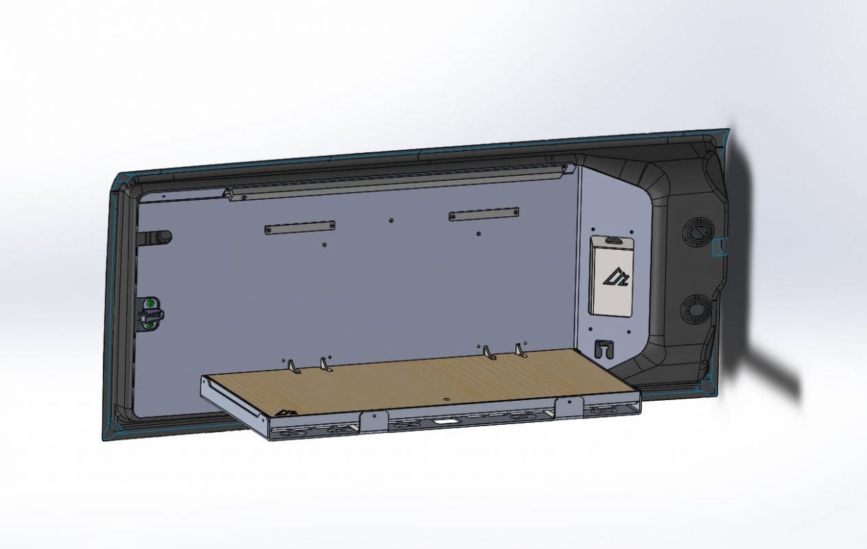 Jeep JK "VersaTable" Tailgate Table - American Adventure Lab