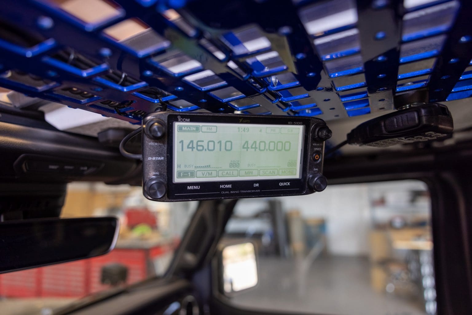 Icom 5100 RAM Display Adapter - American Adventure Lab