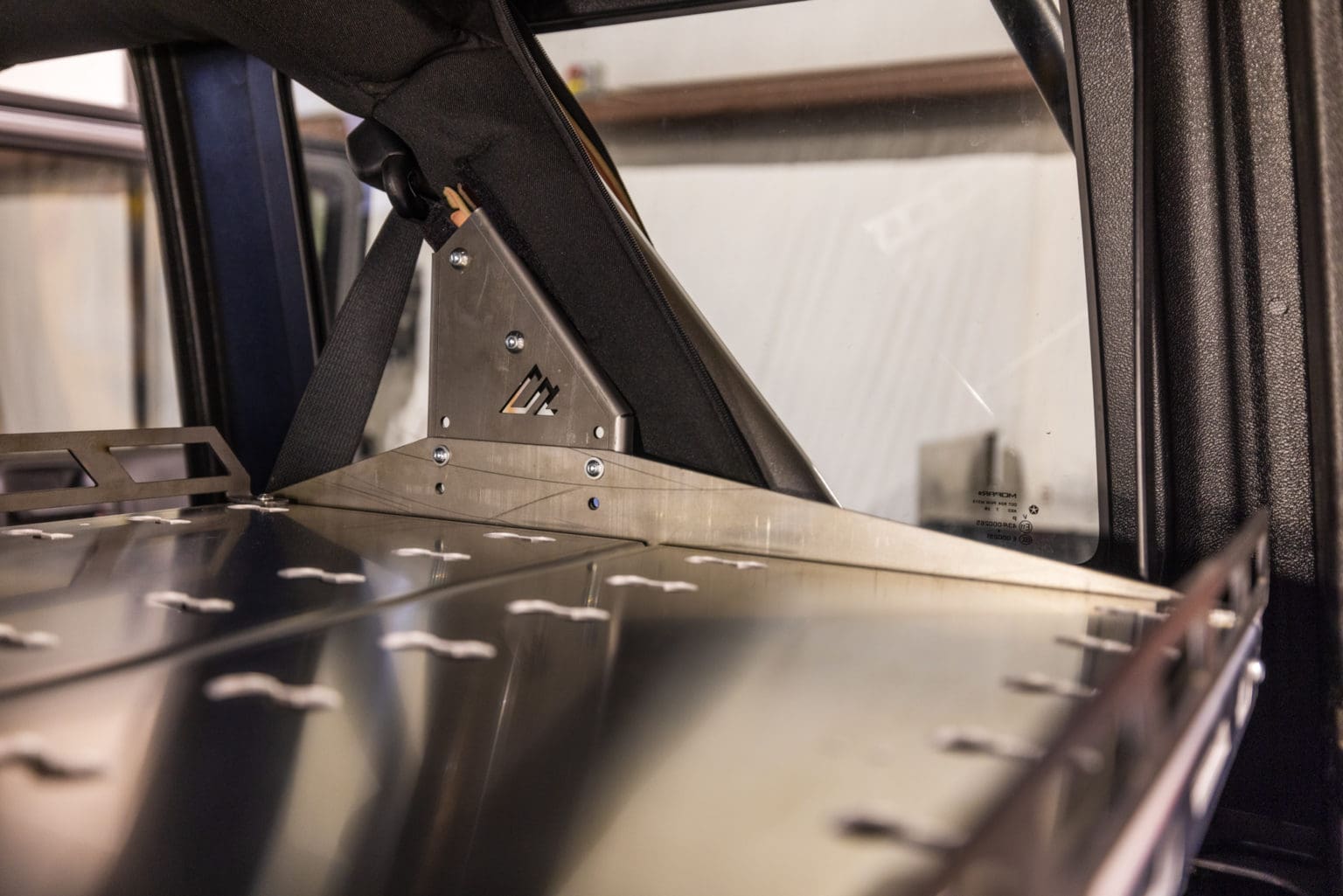 Jeep JKU MASS Cargo Shelf - Adjustable Height - American Adventure Lab