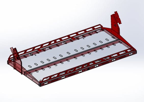Jeep JKU MASS Cargo Shelf - Adjustable Height - American Adventure Lab