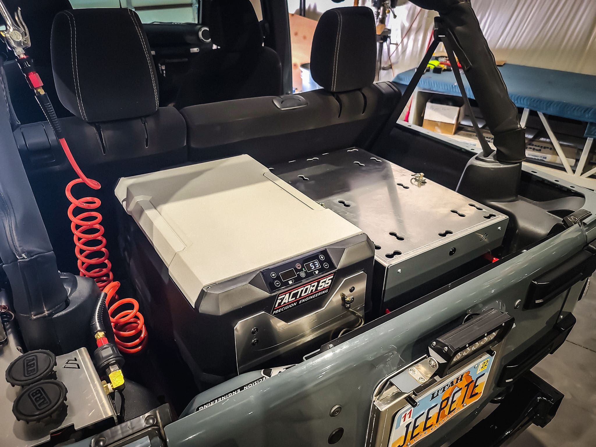 SetPower RV45D Refrigerator Mounting Brackets - American Adventure Lab