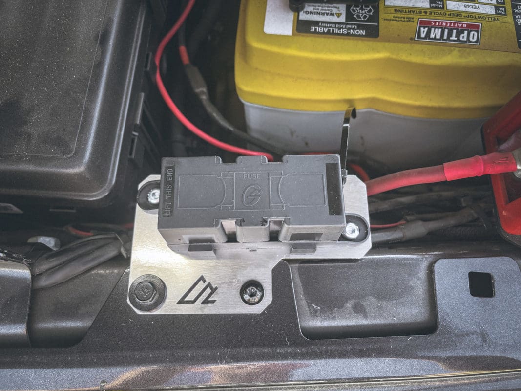 Jeep JL (Gas) Cowl Single Maxi Fuse Mount Kit – American Adventure Lab