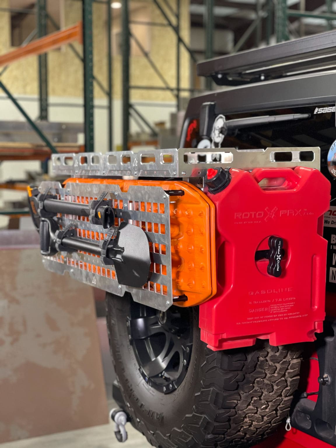 M.A.S.S. Spare Tire Platform Mini (STP Mini) - American Adventure Lab