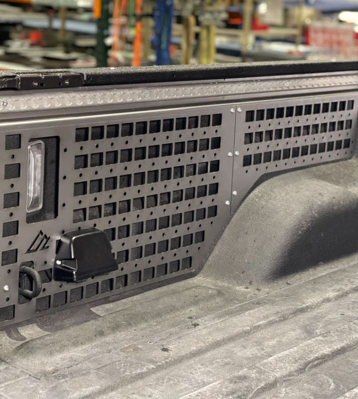 Jeep JT Gladiator Driver's Side Aluminum Bed MOLLE Panels - American ...