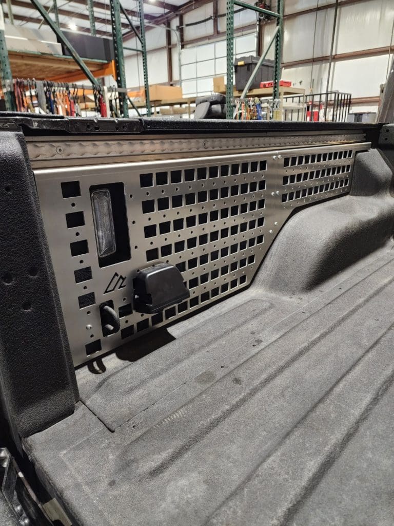 Jeep JT Gladiator Aluminum Bed MOLLE Panels - American Adventure Lab