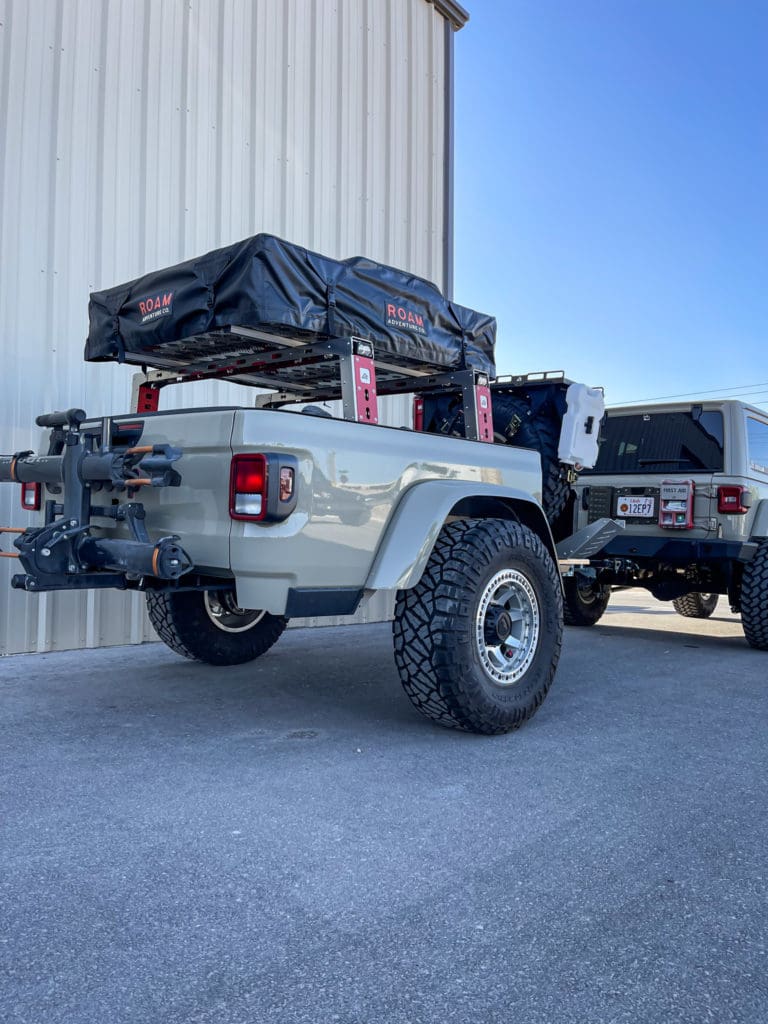 Jeep JT Aluminum Bed Rack 12″ (Half Height) – American Adventure Lab