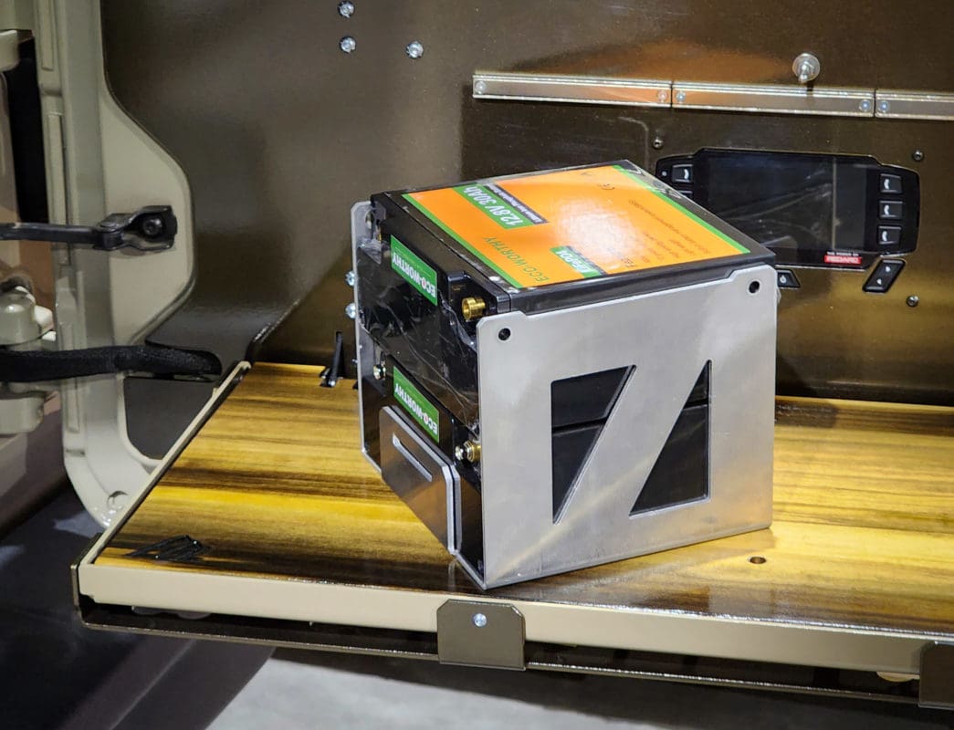 392 Dual Type B Battery Bracket - American Adventure Lab