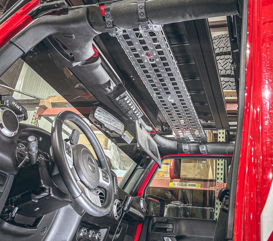 Jeep JK Overhead MOLLE Shelf – American Adventure Lab