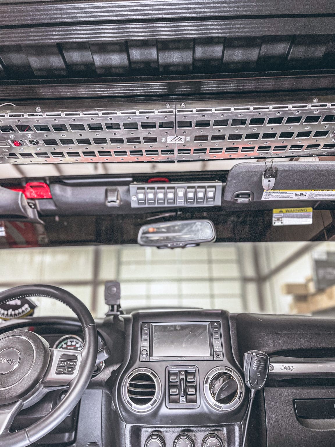 Jeep JK Overhead MOLLE Shelf – American Adventure Lab