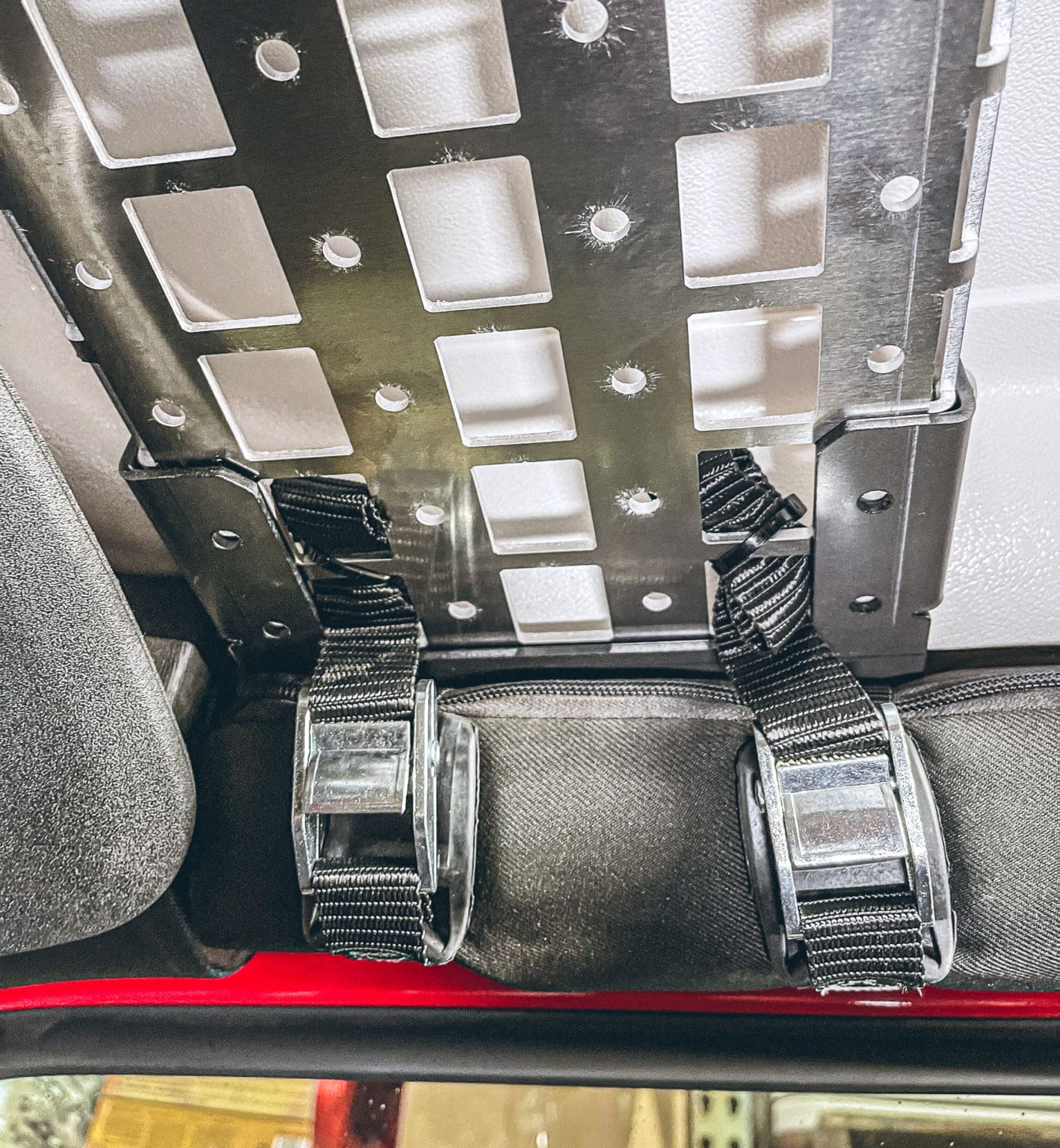 Jeep JK Overhead MOLLE Shelf – American Adventure Lab