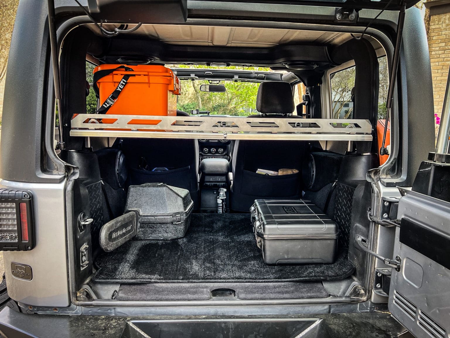 Jeep JK 2door Overland Shelf - American Adventure Lab