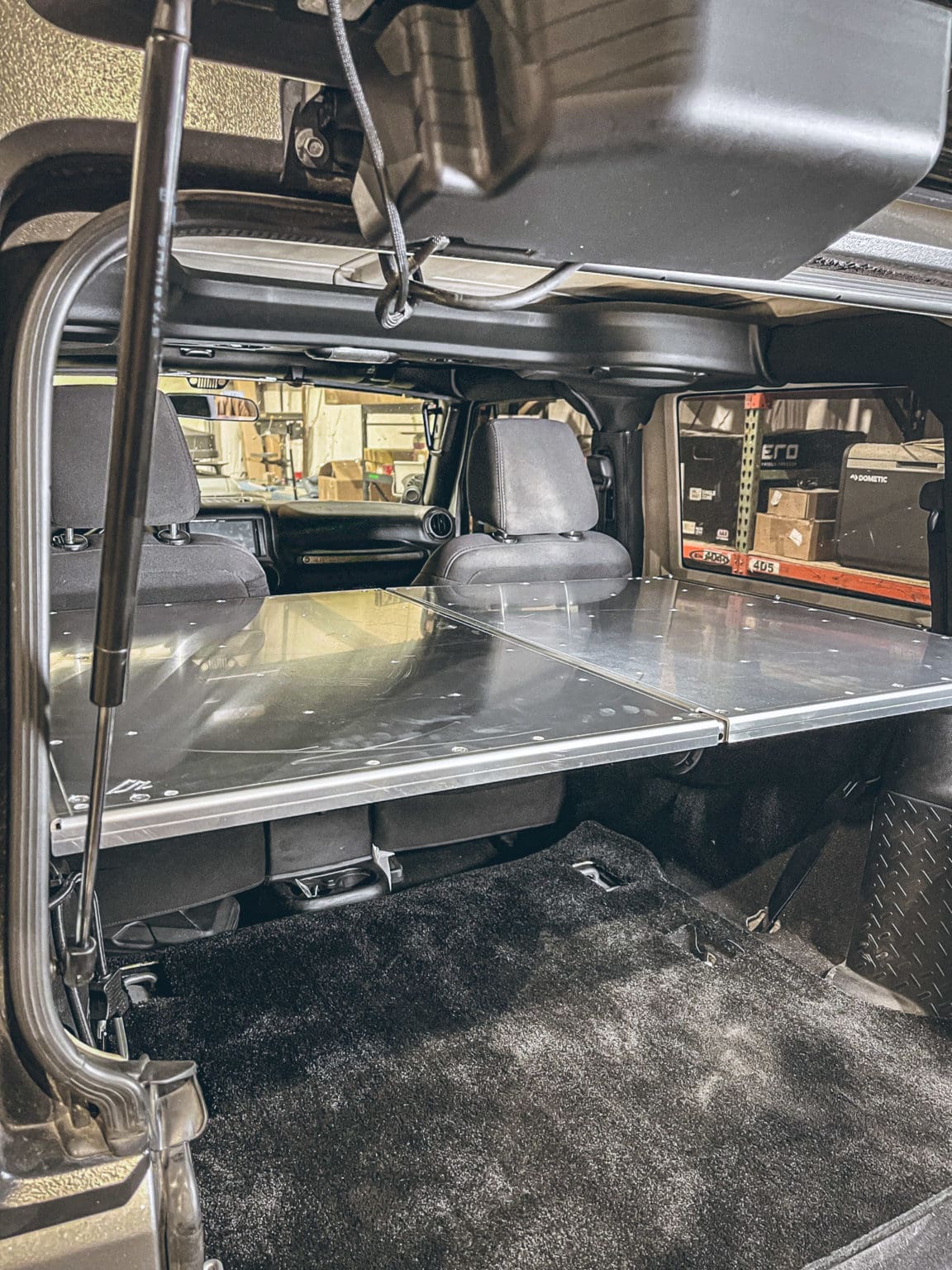 Jeep JK 2door Overland Shelf - American Adventure Lab