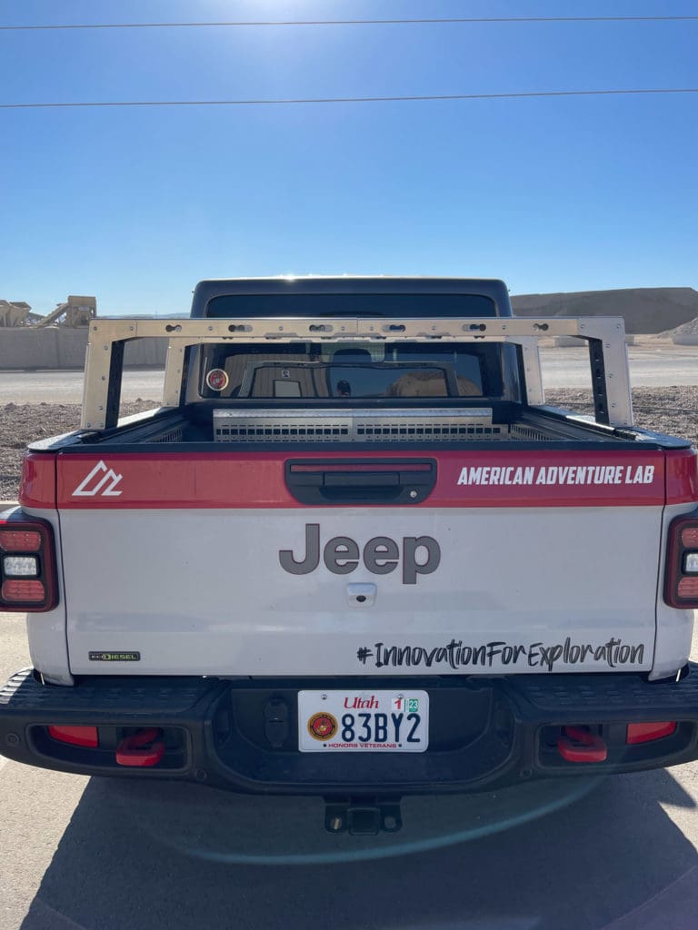 Jeep JT Aluminum Bed Rack 12″ (Half Height) – American Adventure Lab