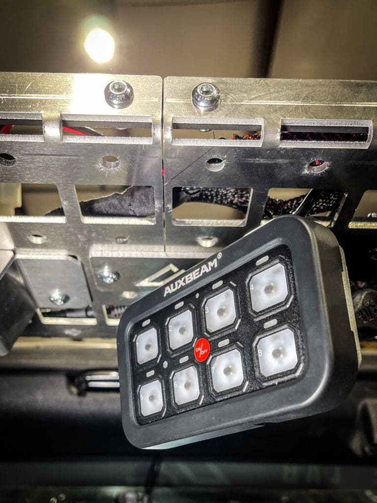 Jeep JK Auxbeam Brackets - American Adventure Lab