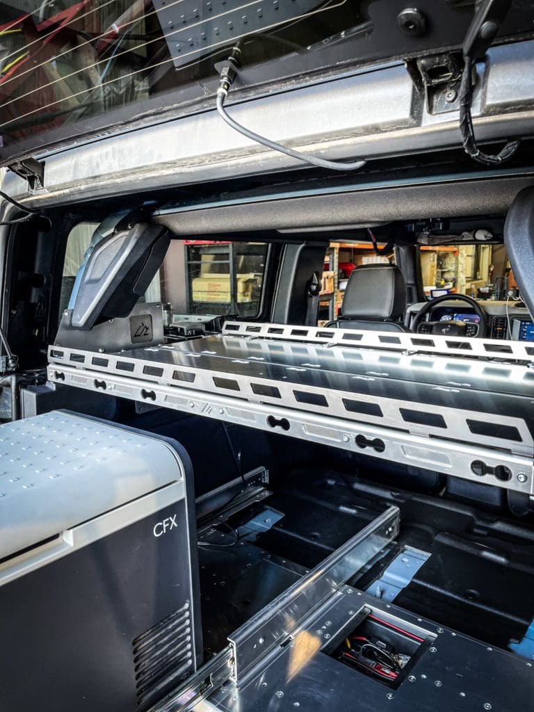 2 Door Bronco Cargo Shelf - American Adventure Lab