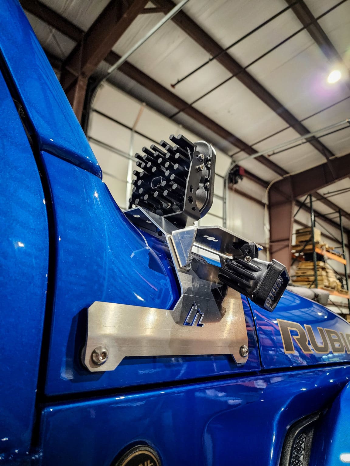 Jeep Wrangler 392 / Mojave / 2026 Rubicon A-Pillar Light Brackets ...