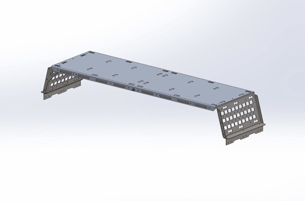 Ford Super Duty Modular Chase Rack - American Adventure Lab