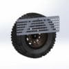 MAXTRAX Spare Tire Mount Kit - American Adventure Lab