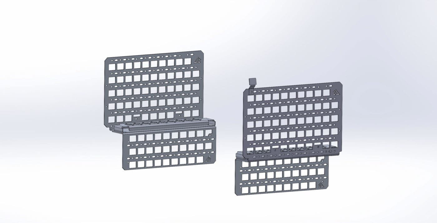 4 Door Bronco Side MOLLE Panels - Set - American Adventure Lab