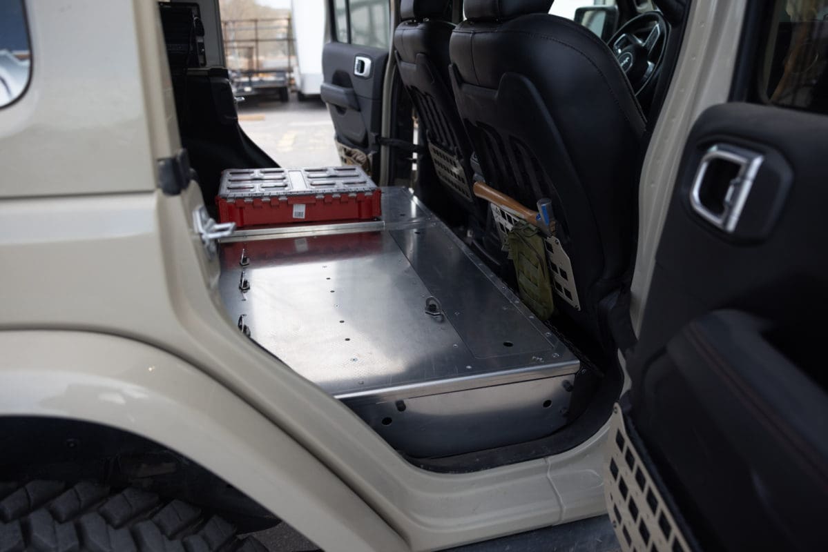Jeep JL Rear Seat Delete - 60% - American Adventure Lab