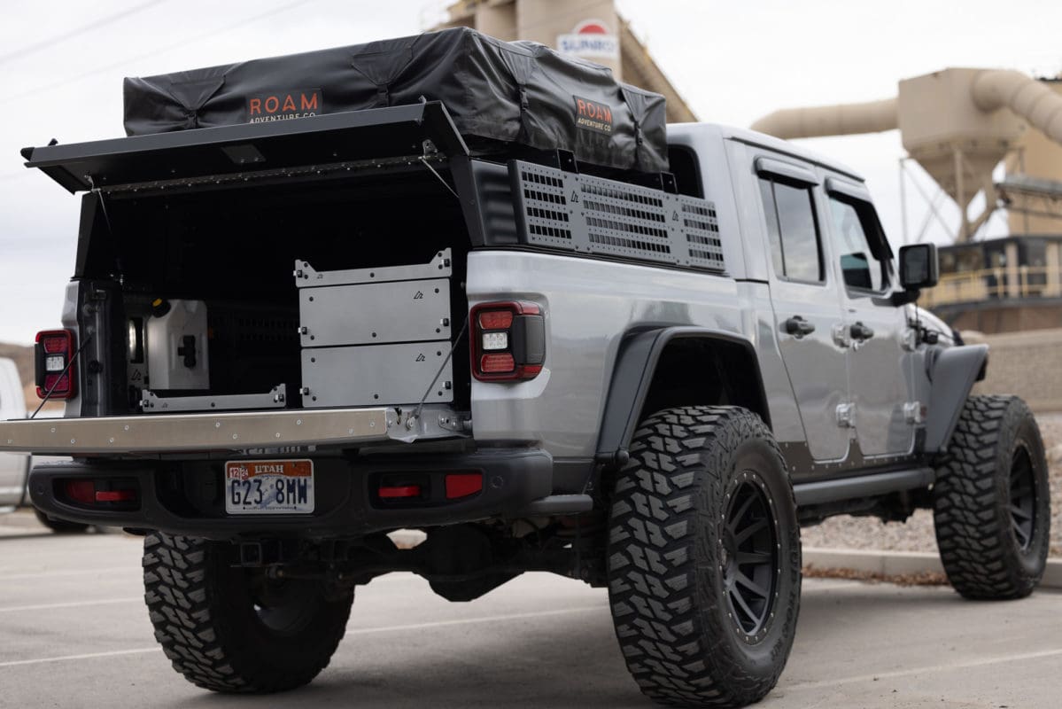 Jeep Gladiator Load-Bearing Enclosure Bundle - American Adventure Lab