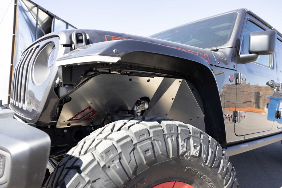 Jeep JT Inner Fender and High-Line Light Bundle - American Adventure Lab