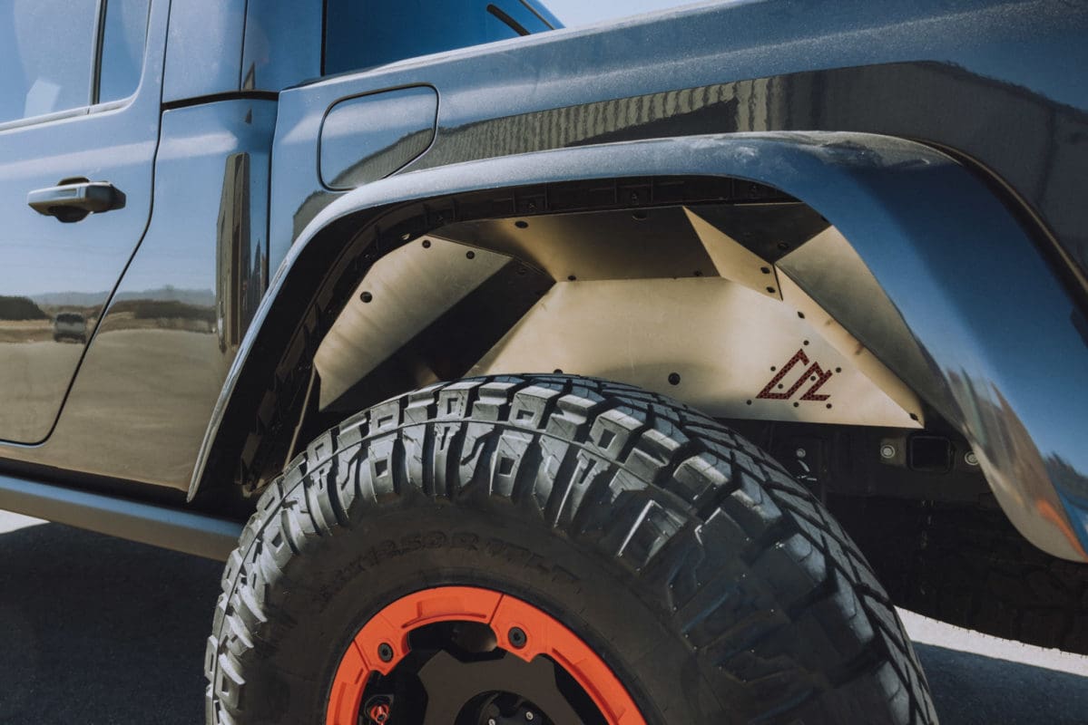 Jeep JT Inner Fender and High-Line Light Bundle - American Adventure Lab