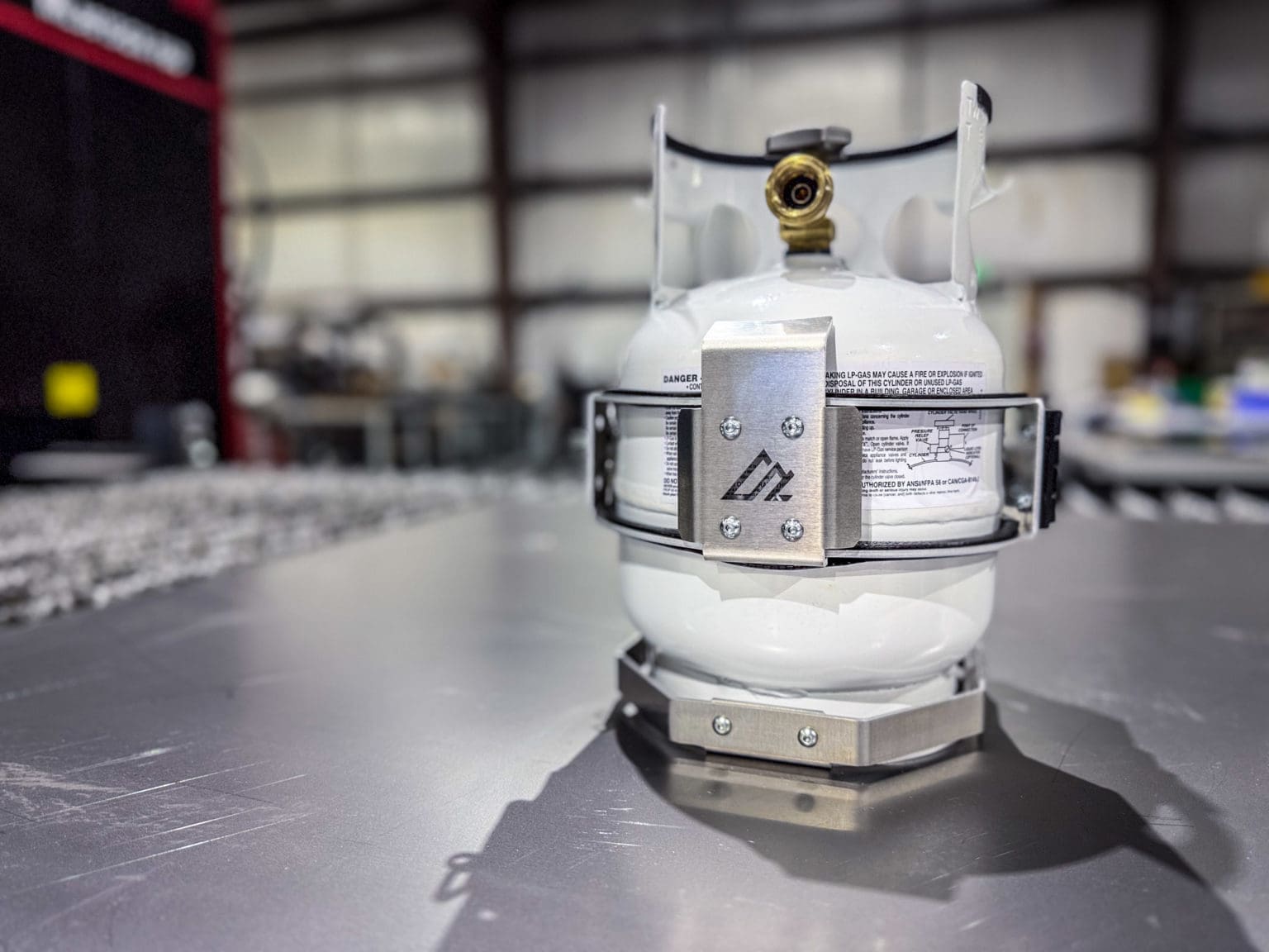 Lightweight 5LB Propane Tank Mount - American Adventure Lab