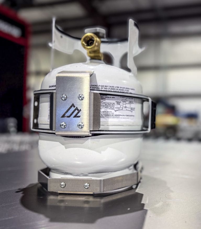 Lightweight 5LB Propane Tank Mount - American Adventure Lab