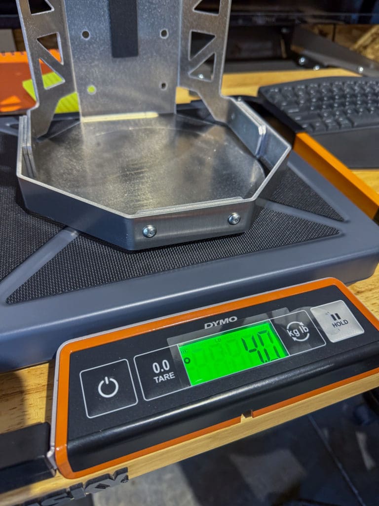 Lightweight 10LB Propane Tank Mount - American Adventure Lab