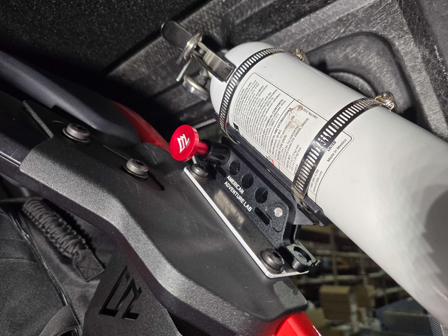 Ford Bronco Raptor Rear Roll Bar Fire Extinguisher Mount – American ...
