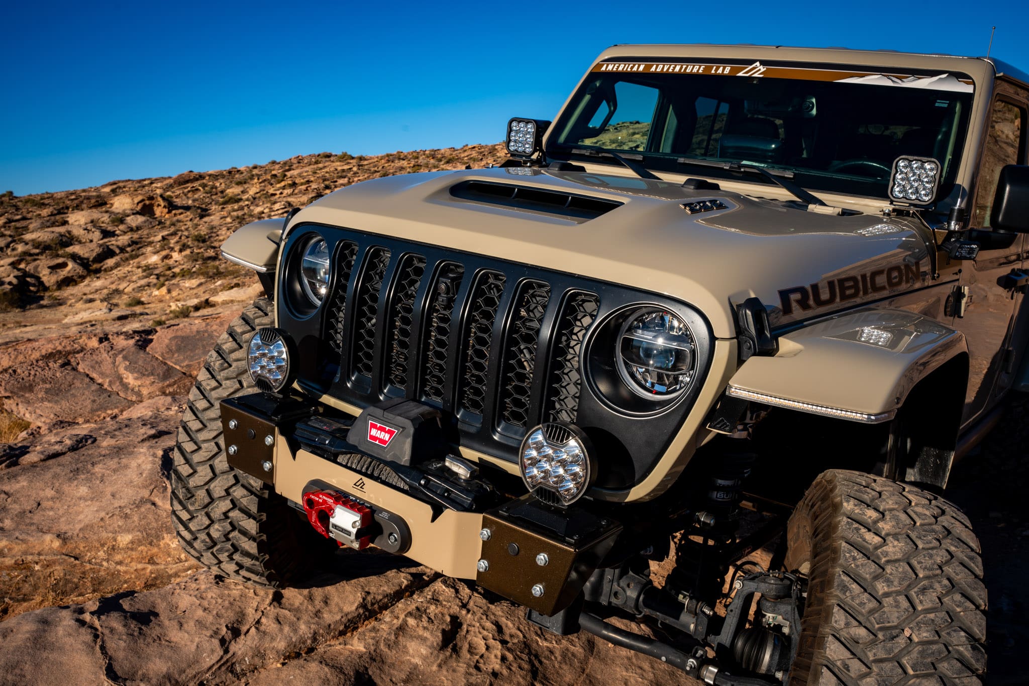 Jeep Wrangler JL/JT Modular Front Bumper Package - American Adventure Lab