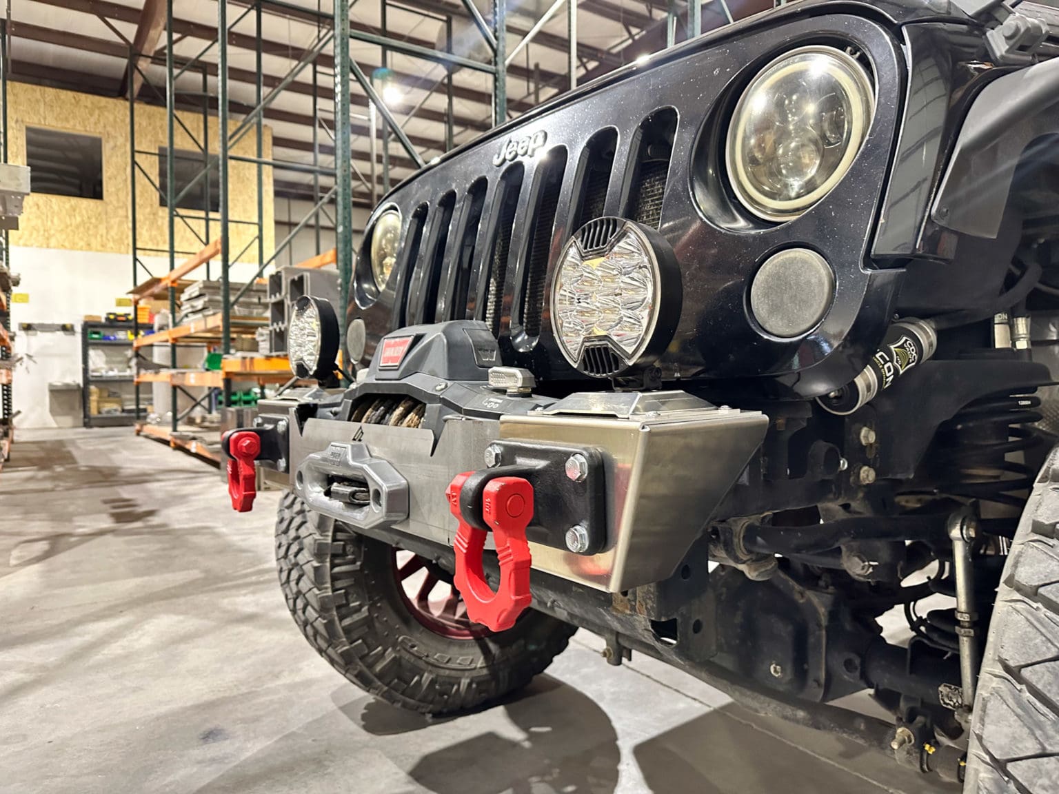 Jeep Wrangler JK Modular Front Bumper Package - American Adventure Lab
