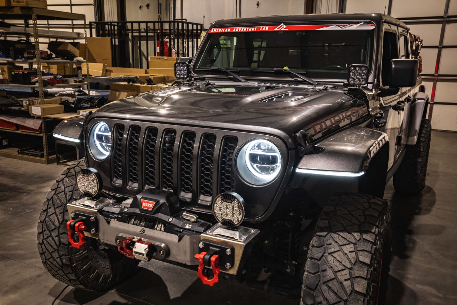 Jeep Wrangler JL/JT Modular Front Bumper Package – American Adventure Lab