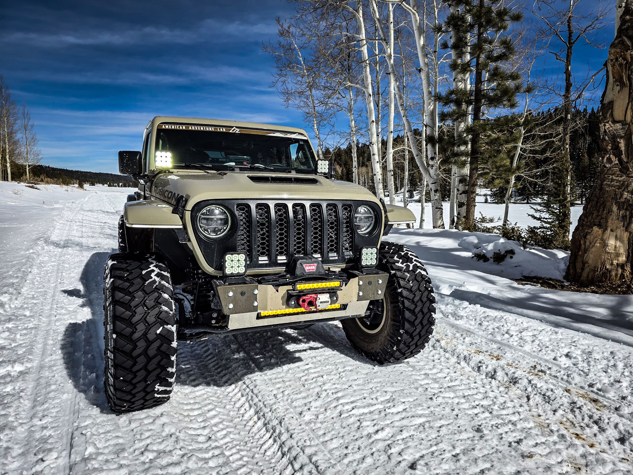 JL/JT Lower Splash Guard – Modular Front Bumper – American Adventure Lab