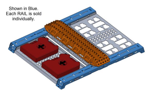 Ford Ranger and Ranger Raptor Bed RAIL – American Adventure Lab