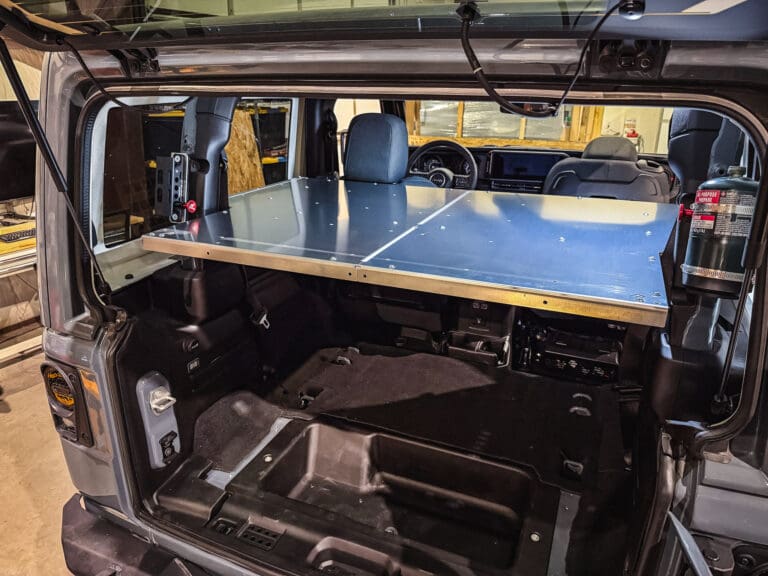 Jeep Wrangler JL 2-Door Overland Shelf - American Adventure Lab